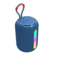 China Colorful Wireless Speaker Multi Connection Bluetooth Speaker With RGB Light / Detachable Strap for sale