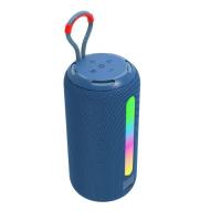 China 1200mAh Portable Fabric Wireless Speaker , TWS Bluetooth Speaker With RGB Light for sale