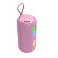 China 1200mAh Portable Fabric Wireless Speaker , TWS Bluetooth Speaker With RGB Light for sale