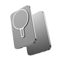 China Slim Aluminum MagSafe Power Banks 10000mAh Fast Charging Power Bank For IPhone / Android for sale