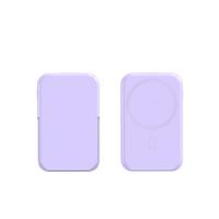 China Portable Charger 5000mAh 15W Wireless Power Bank With Stand / Digital Display for sale