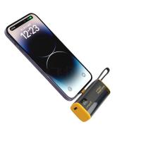 China 5000mAh Capsule Shaped Multi Device Power Bank With Digital Display Logo Customized for sale