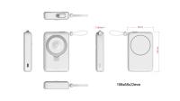 China OEM 10000mAh Magnetic Power Bank With Stand / Lanyard 35W Fast Charger for sale