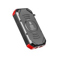 China 30000mA Solar Wireless Power Bank With LED Camping Light Multi Charge Protocols for sale