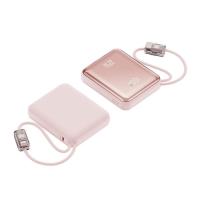 China Multi Color Portable Fast Charger Power Bank With Digital Display 3 Device Charging for sale