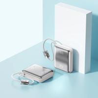 China Multi Color Portable Fast Charger Power Bank With Digital Display 3 Device Charging for sale