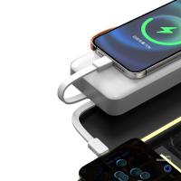 China 22.5W Fast Charging Power Bank 20000mAh All In One Portable Digital Display Charger for sale