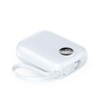 China OEM 10000mAh Portable Charger 22.5W Super Fast Charging Power Bank With Data Cable for sale