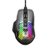 China Ergonomic 115g Wireless Mouse 2.4G Bluetooth Dual Connection 4000 DPI 3 Million Clicks RGB Breathing Light for sale