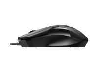China Ergonomic Portable Wired Mouse Fixed DPI Anti Slip Injection Foot Comfortable Grip Daily Use Computer Office Mice for sale