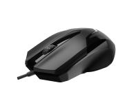 China Ergonomic Portable Wired Mouse Fixed DPI Anti Slip Injection Foot Comfortable Grip Daily Use Computer Office Mice for sale