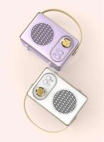 China Portable Vintage Bluetooth 5.3 Speaker, 3W Output, 500mAh Battery 4H Playtime, ABS Mini Wireless Speaker for Home Travel mini portable bluetooth speaker portable mini bluetooth speaker for sale