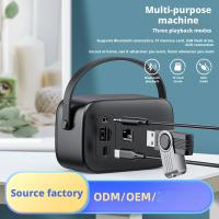 China V5.3 Bluetooth Speaker, 5W Loud Sound1200mAh Battery, 3-4H Playtime10M Range Multi-Input (BT/AUX/TF/USB) Portable Wireless Speaker portable wireless speaker with bluetooth for sale