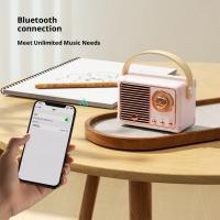 China Portable Wireless Speaker with 3W Sound, Bluetooth 5.0, 10M Range, Button Control, Compact ABS Speaker for Home/Travel portable bluetooth speaker with microphone mini portable bluetooth speaker for sale