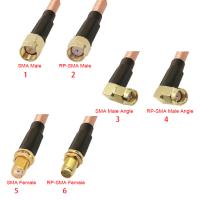 China Custom Antenna Cable Assembly RG142 RF Coaxial Cable for sale
