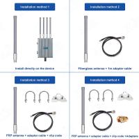China 2.4GHz 15 DBi Omnidirectional Antenna Linear Polarization Omni Fiberglass Antenna for sale