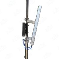 China Long Range WiFi Communication MIMO Sector Antenna 5GHz 21dBi 4*4 For Rocket M5 for sale