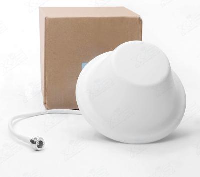 China DAS Indoor 4G LTE 3G GSM Omni Directional Ceiling Dome 5dBi Antenna 698-2700 MHz for sale
