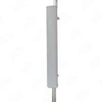 China 2.4/5.8GHz 14dBi 17dBi WiFi WLAN MIMO Sector Antenna Dc Ground for sale