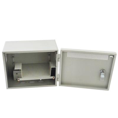 China Custom Stainless Steel Welding Sheet Metal Enclosure Wall Mounted Powder Coated for sale