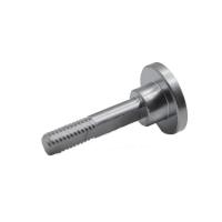 China Custom Black Oxide CNC Machined Stainless Steel Motor Shaft 10mm Tolerance for sale