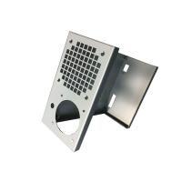 China Custom Carbon Steel Fabrication Bend Parts Galvanized Surface Custom Size for sale