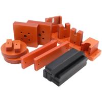 China Custom CNC Machined Polished Nylon Plastic Parts OEM Precision ±0.002mm for sale