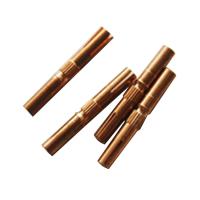 China As Customers' Request Copper Material Capabilities Steel Precision Component CNC Machining Turning for sale