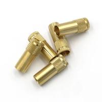 China Precision CNC Machining Custom Stainless Steel Brass Lighting Parts 0.005mm Tolerance for sale