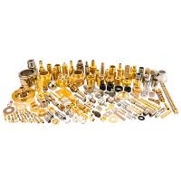 China Precision CNC Machining Custom Stainless Steel Brass Lighting Parts 0.005mm Tolerance for sale