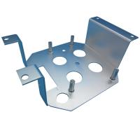 China Custom Powder Coated SPCC Welding Laser Cutting Parts CNC Stamping Metal Fabrication ±0.01mm Tolerance for sale
