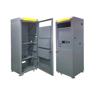 China Custom Stainless Steel Sheet Metal Charging Pile Chassis Shell CNC Machining 0.01mm Tolerance for sale