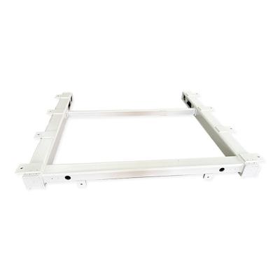 China Custom Precision Welding Frame Steel Fabrication Parts Aluminum Parts 0.1mm Accuracy for sale