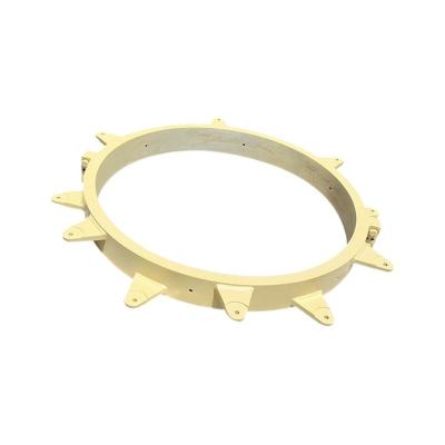 China CNC Machining Aluminum Alloy Steel Fabrication Parts for New Energy Vehicle Motor Hub for sale