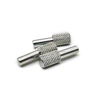 China 316 Stainless Steel Knurled Shafts Non-standard Step Cylindrical Pin CNC Turning Positioning Pin 0.002mm Tolerance for sale