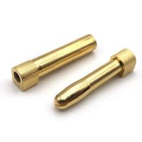 China Custom Brass Cylindrical Pin Processing Non-standard Special-shaped Pin Processing Non-standard CNC Turning Copper Pin for sale
