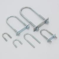 China M6 Extended Galvanized U-Bolt Steel U-Screw Tube Clamp CNC Mechanical Shafts for sale