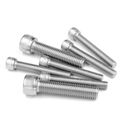 China M8-M12 304 Stainless Steel Hexagon Socket Screw DIN912 CNC Mechanical Shafts for sale