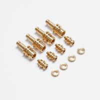 China Custom Stainless Steel Precision Machining Parts SS 304 316 Pins Brackets Bolts Washers ±0.002mm Tolerance for sale