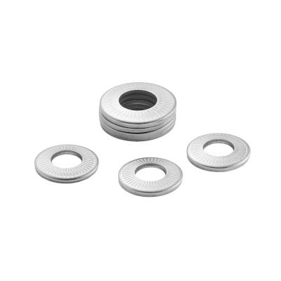 China 304 Stainless Steel Anti-Slip Pad Single-Sided Tooth Lock Washer 8mm for sale