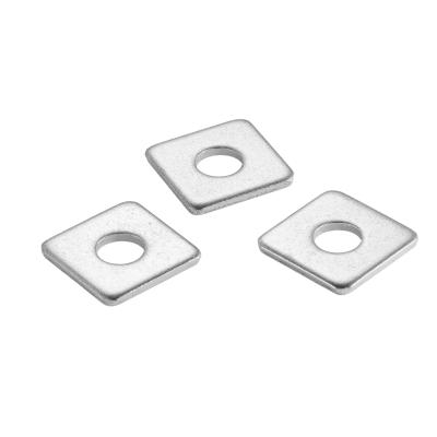 China 304 Stainless Steel Square Gasket Flat Washer M6 M20 for Curtain Wall Industrial Fasteners for sale