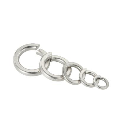 China 304 201 316 Stainless Steel Spring Washers GB93 Standard Open Elastic Meson Gasket 8mm for sale
