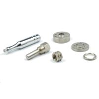 China Custom SS304 CNC Precision Parts Stainless Steel 316 Custom Pins Washers Brackets ±0.002mm Tolerance for sale