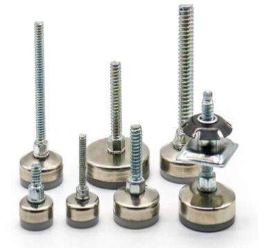 China Table Stainless Steel Furniture Replacement Legs Adjustable M10X25mm ISO 9001 for sale