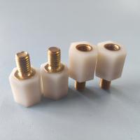 China M6 Brass Nylon Hex Standoffs Pillar Isolation Distance Bolt UL 94 V-2 for sale