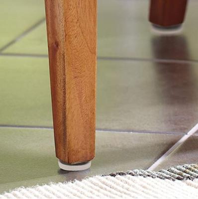 China Anti Slip Plastic Furniture Glides Zinc Plated Chair Glider With Screw for sale