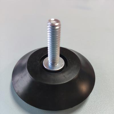 China 14mm Height Furniture Replacement Legs M6X25mm Leveling Swivel SS Adjustable Legs for sale