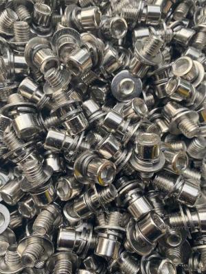 China M12 Inner Hex Combination Screw Bolt ST 8.8 Zinc Plated Bolts And Nuts for sale