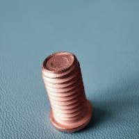 China Grade 4.8 ARC Welding Studs Thread Bolts Mill Steel Copper Plated M8X15 for sale