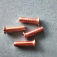 China M5x16 Arc Stud Welding Grade 4.8 Thread Bolts Mill Steel Copper Plated Studs for sale